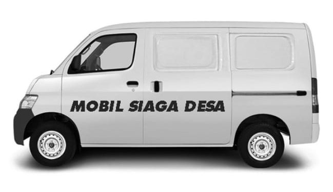Mobil Siaga Desa Diperuntukkan Untuk Bantu Warga Desa, Akan Tetapi ...